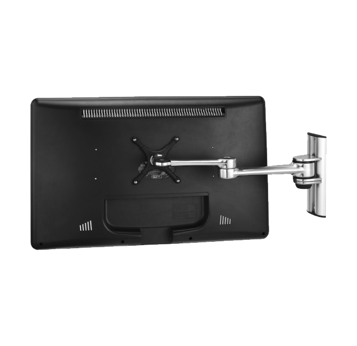 VISIDEC FOCUS ARTICULATED WALL MOUNT - SILVER - EDsys Computers
